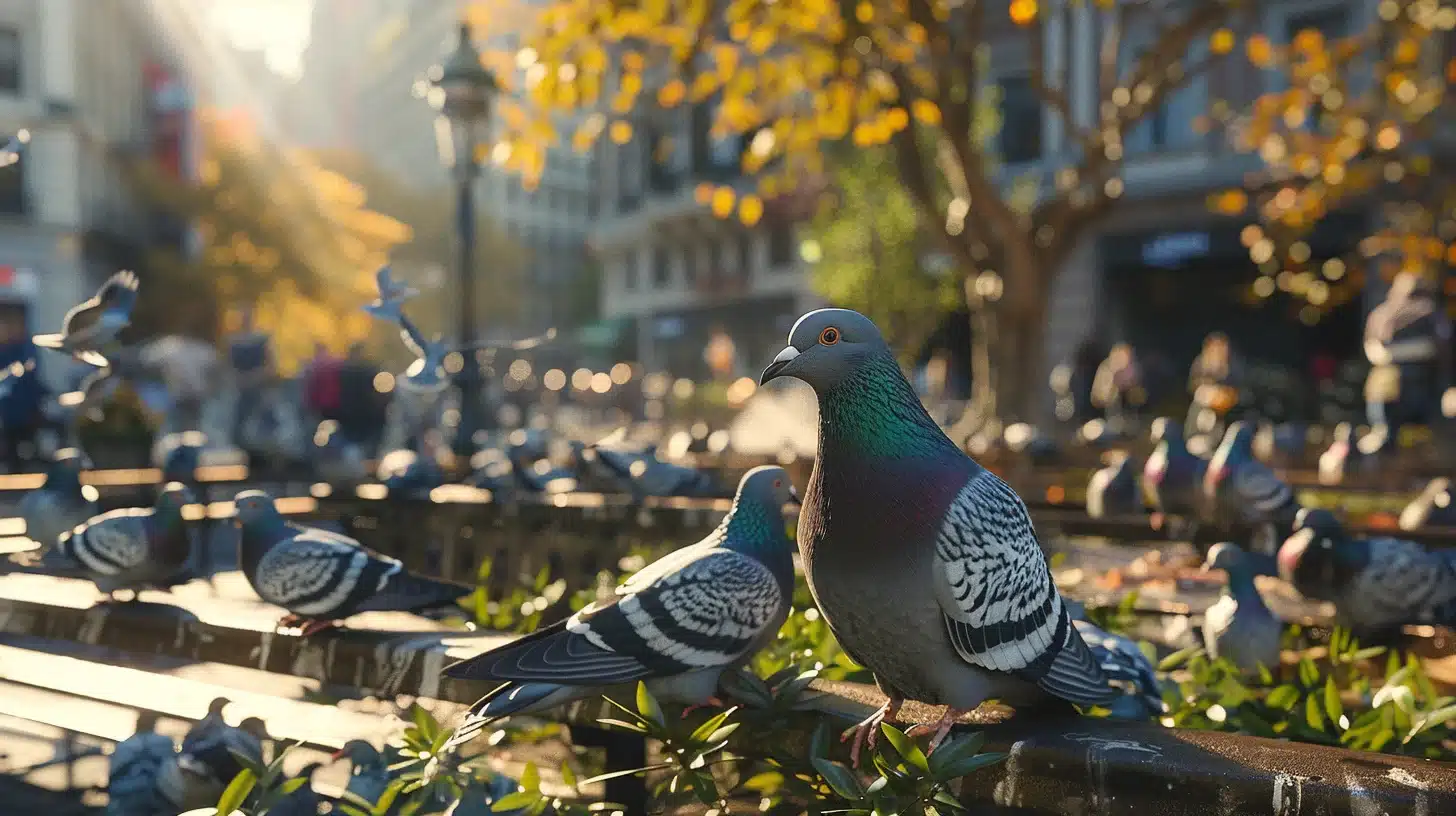 Comprendre l'abondance des pigeons dans les centres urbains